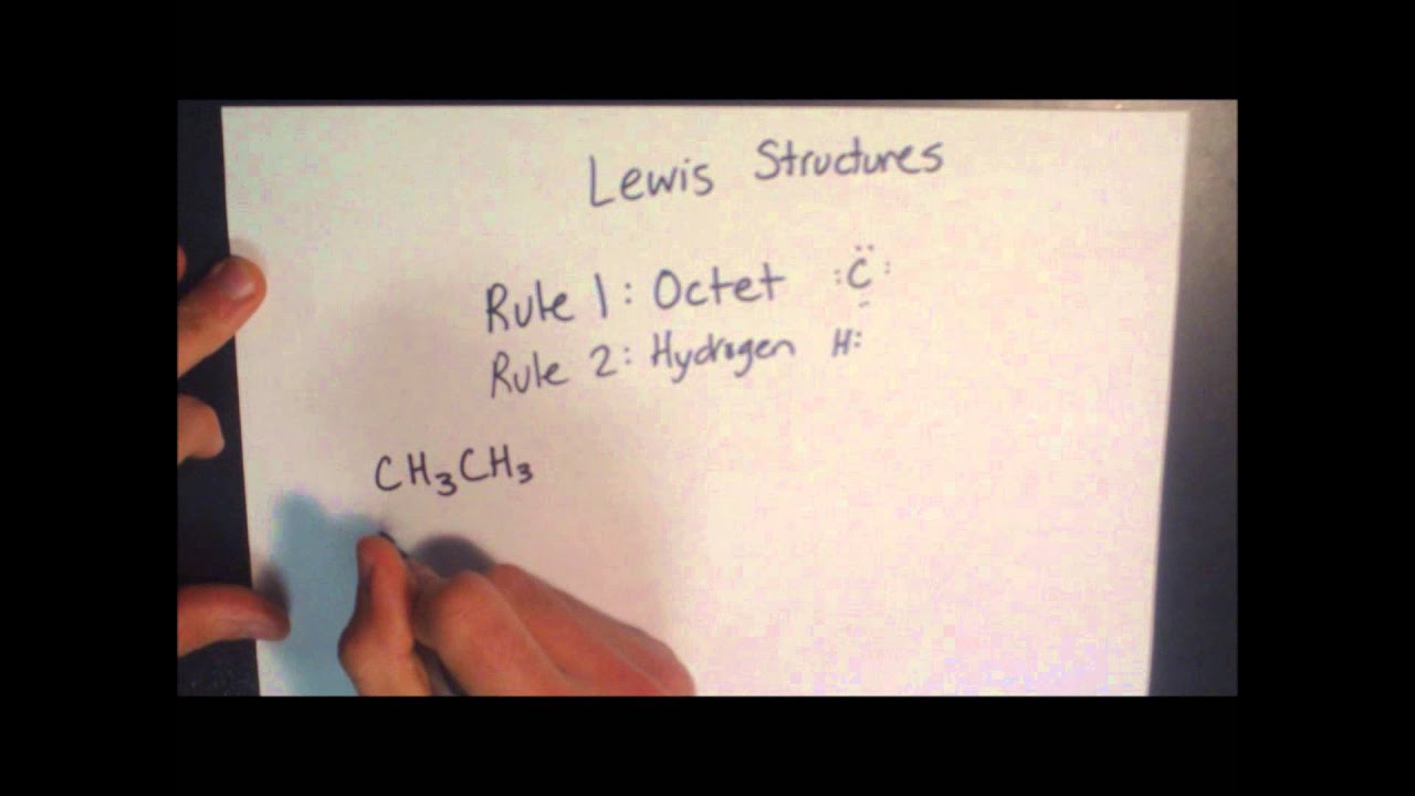 How to draw Lewis structures - YouTube