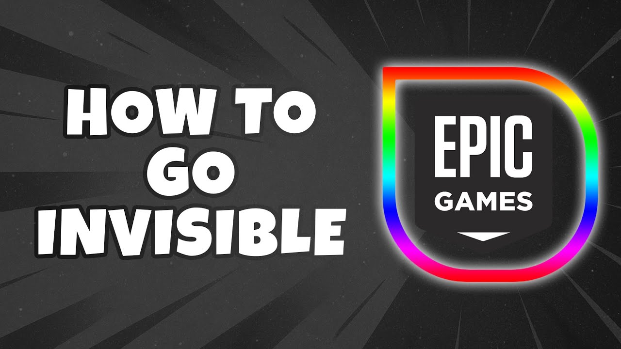How To Go Invisible On Epic Games Appear Offline (Easiest Way) - YouTube