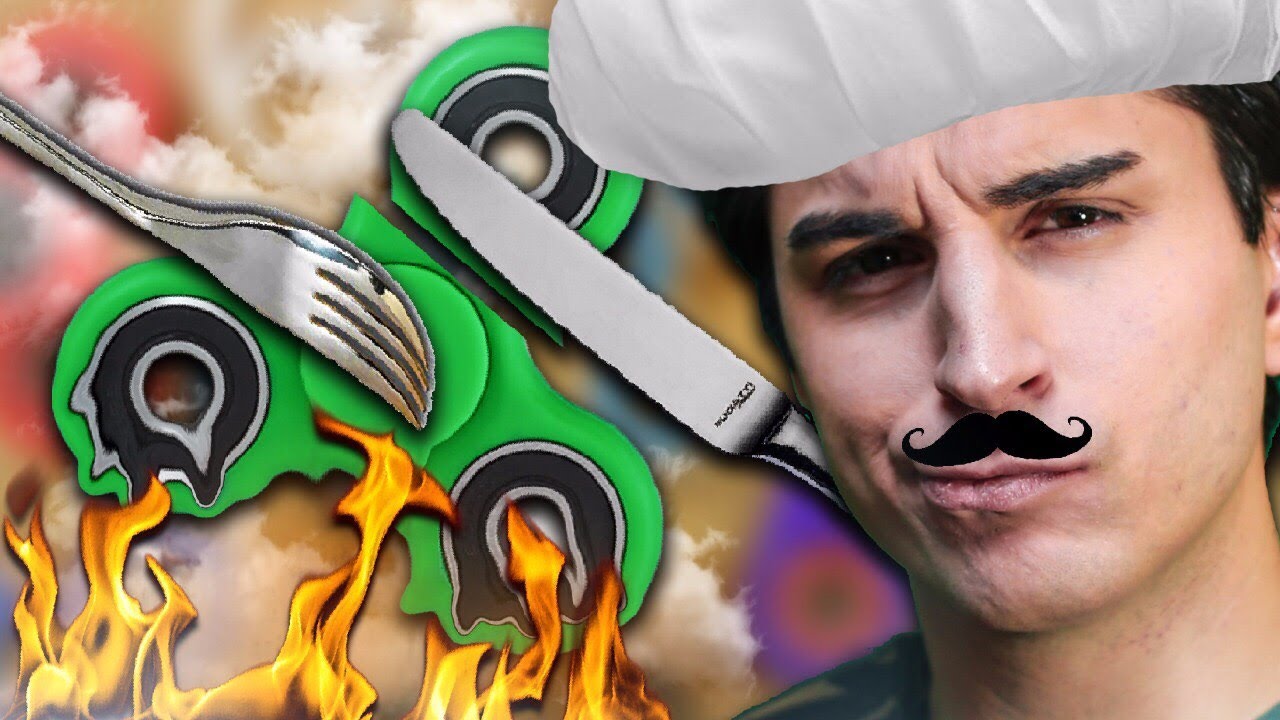 ESPERIMENTO - CREO I FIDGET SPINNER COMMESTIBILI!! CON SABRINA E KLAUS ...