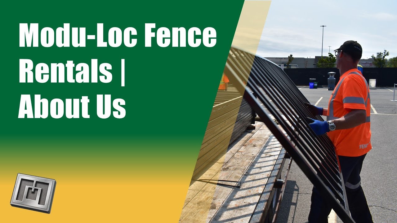 Modu-Loc Fence Rentals | About Us - YouTube