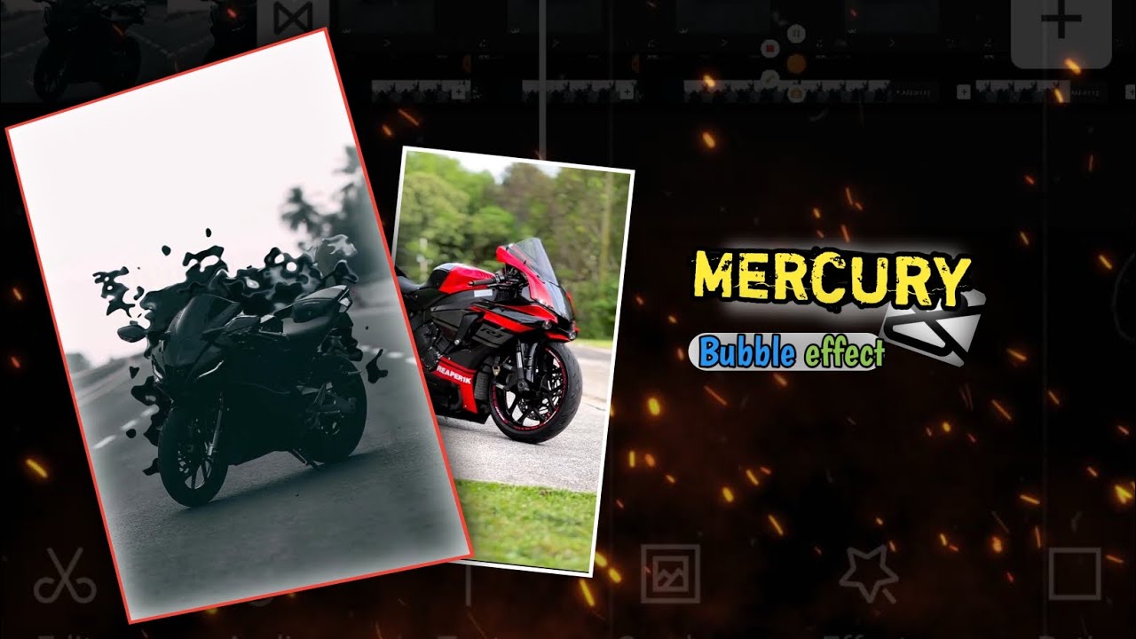 mercury babble effect🔥||capcut editing||#editing|| # teturial - YouTube