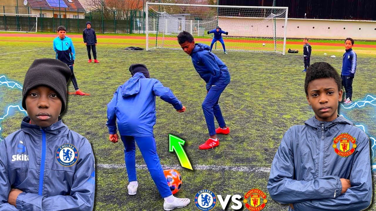 MINI PAUL POGBA VS MINI N'GOLO KANTÉ ! UN DUEL DE FOU FOOTBALL ...