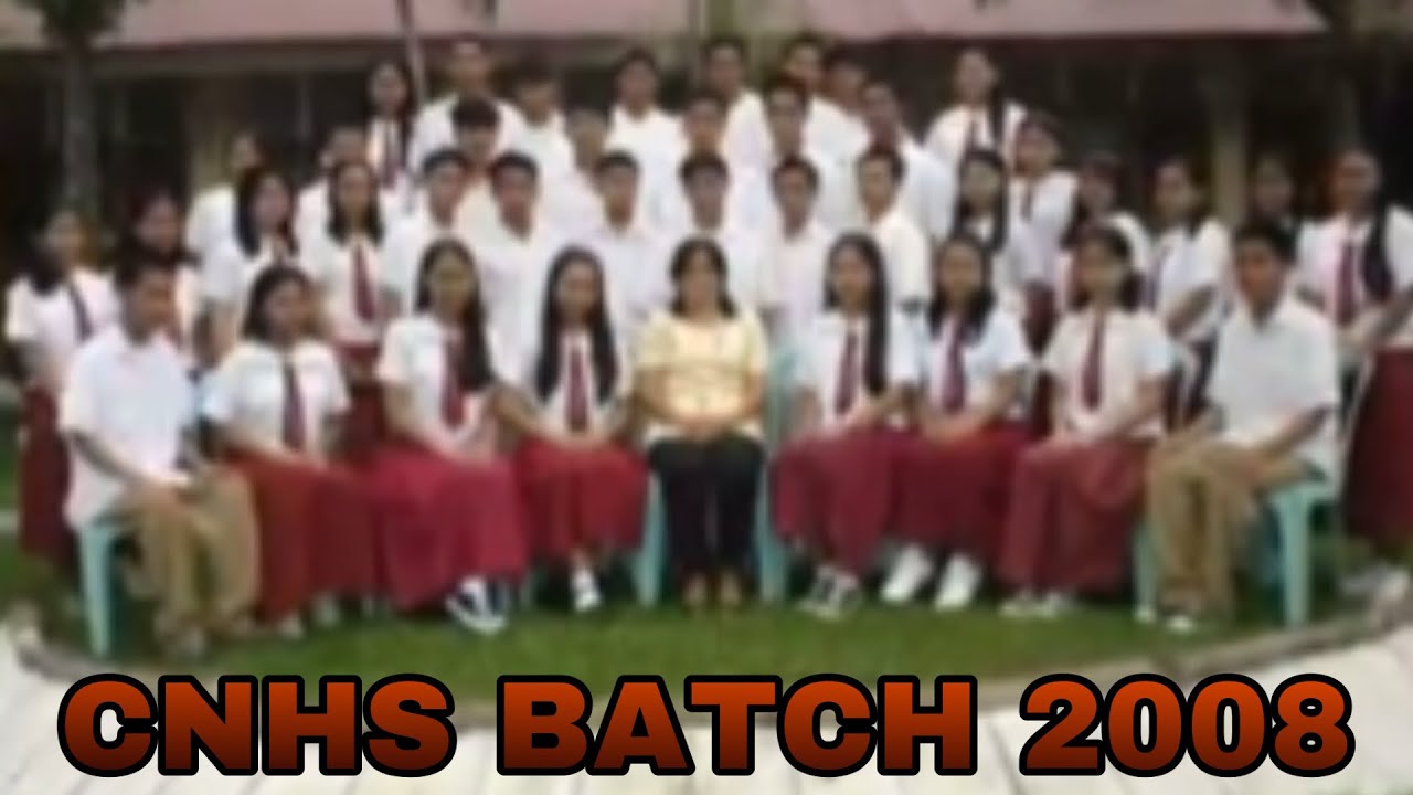 CONCEPCION NATIONAL HIGH SCHOOL BATCH 2008 - YouTube