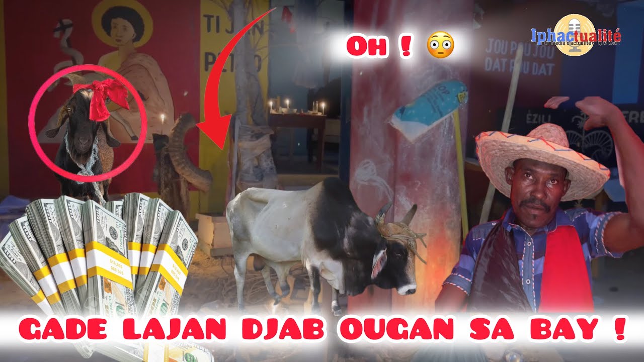 Woy ! 👏 Gade valè Lajan Dj@b Ougan bay Msye apre yon B@ndi pran Madanm li 😳⚰️ Mezanmi 😳👏👏 - YouTube