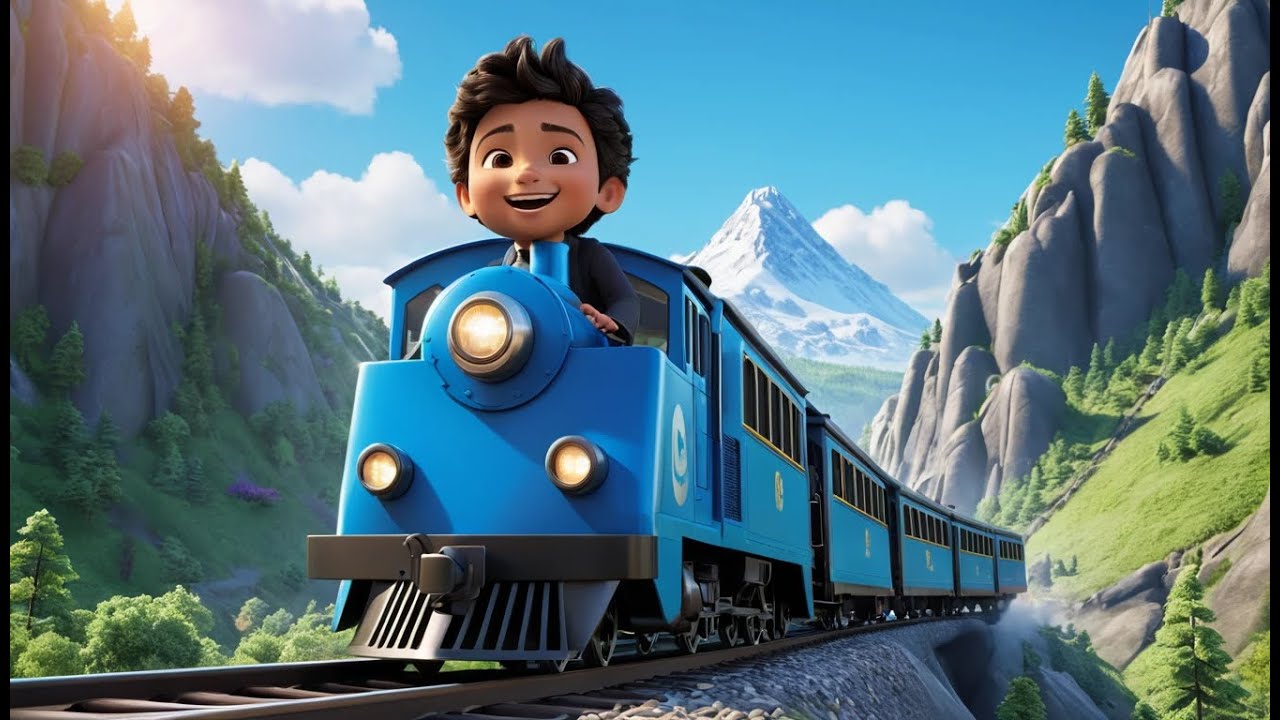 The Train on the Track Goes Choo Choo | Fun Train Song for Kids ...