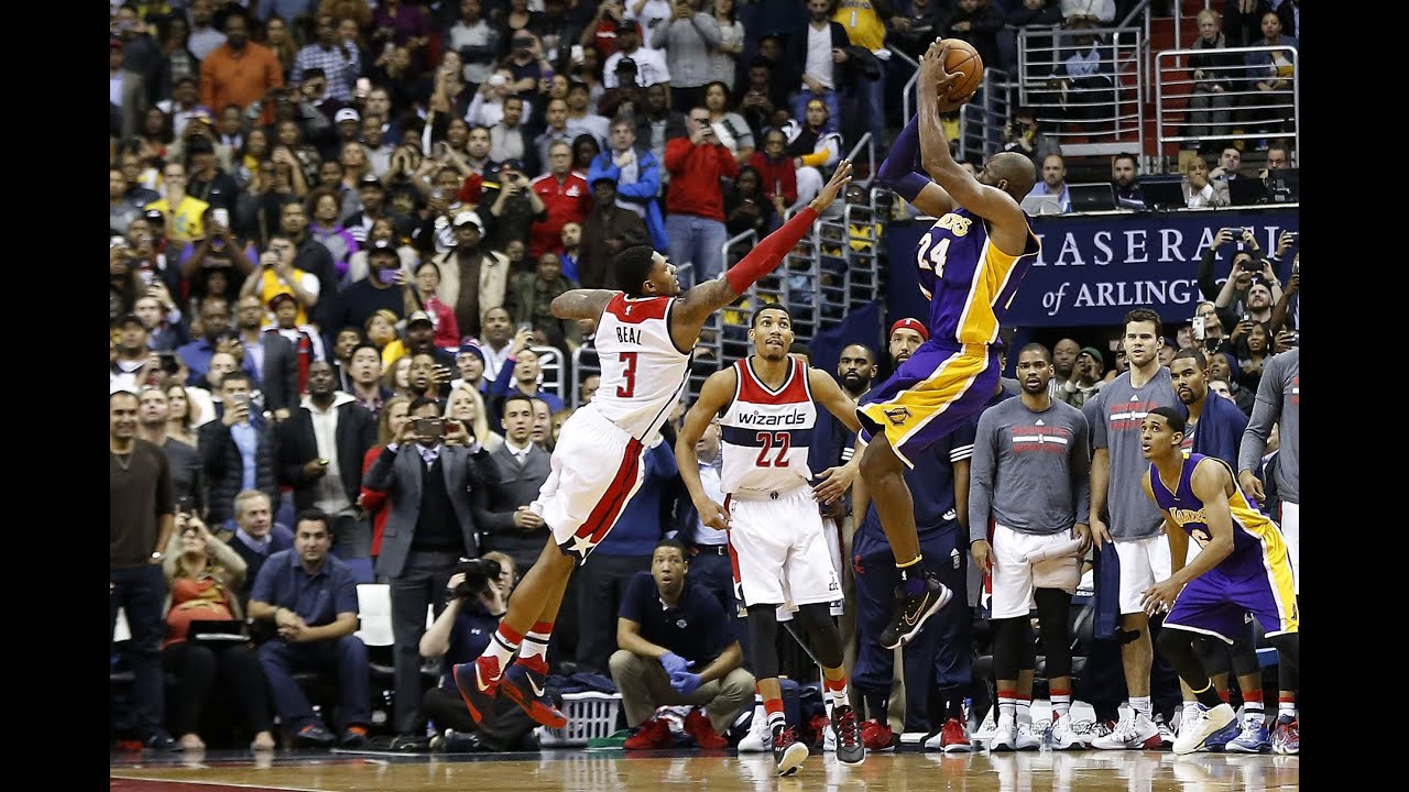 Kobe bryant hitting tough shots for 7 minutes - YouTube