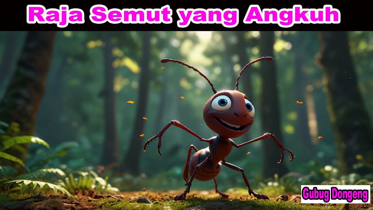Kisah Raja Semut Yang Angkuh || Dongeng Bahasa Indonesia || Gubug ...