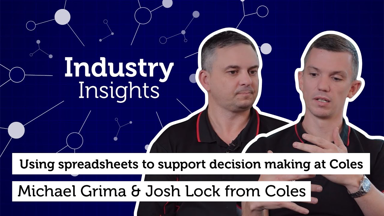 Industry insights: Using spreadsheets to support decision making at ...