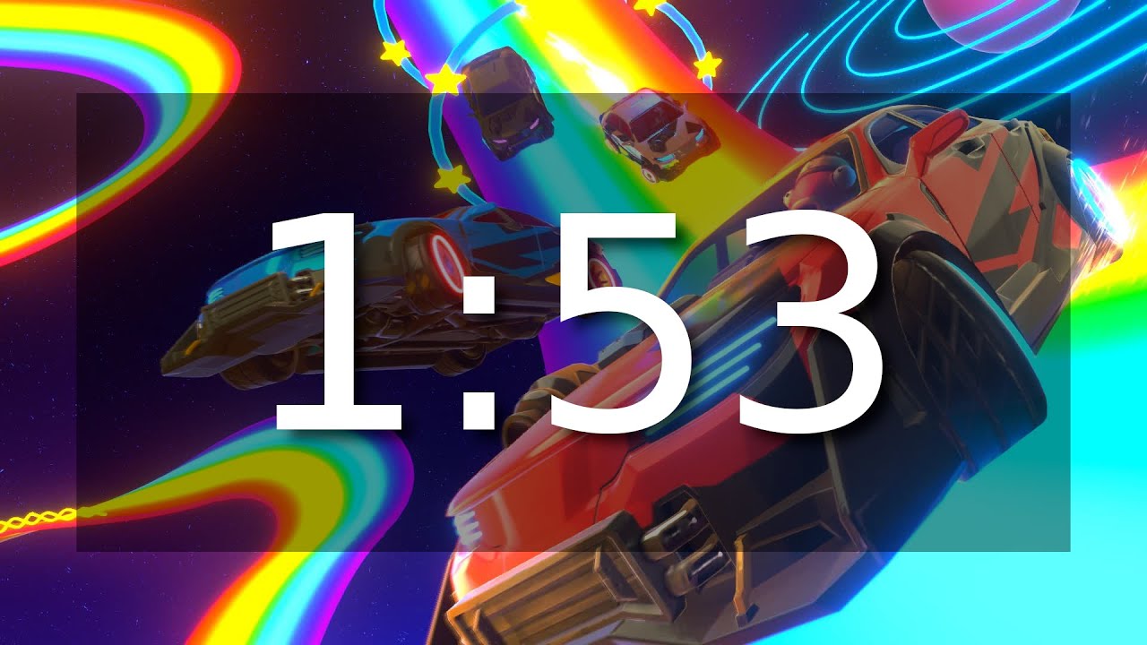 Fortnite - Rainbow Rush - 1:53 (OLD 4th : FULL SHORTCUTS RUN) # ...