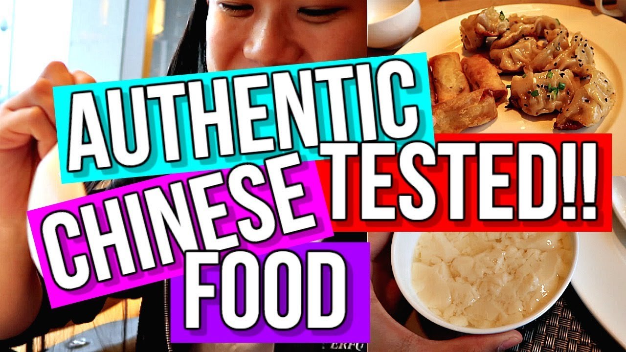 AUTHENTIC CHINESE FOOD TESTED!! TESTING AUTHENTIC CHINESE FOOD! TRYING ...