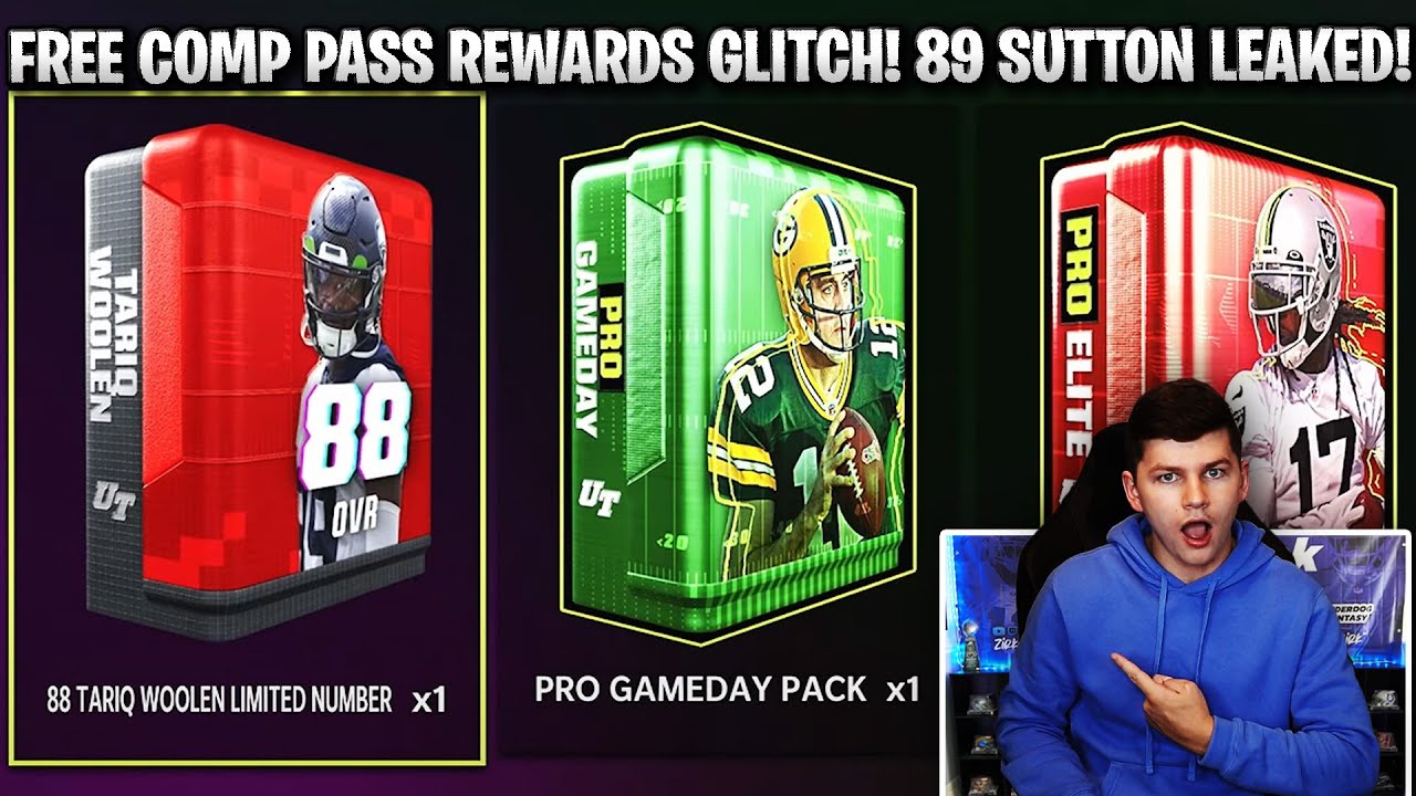 FREE COMP PASS REWARDS GLITCH! FREE 89 COURTLAND SUTTON LEAKED ...