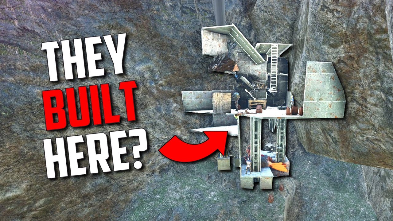 RAIDING a Base Built INSIDE a MOUNTAIN? Arkpoc Ep 7 Official Ark PvP ...
