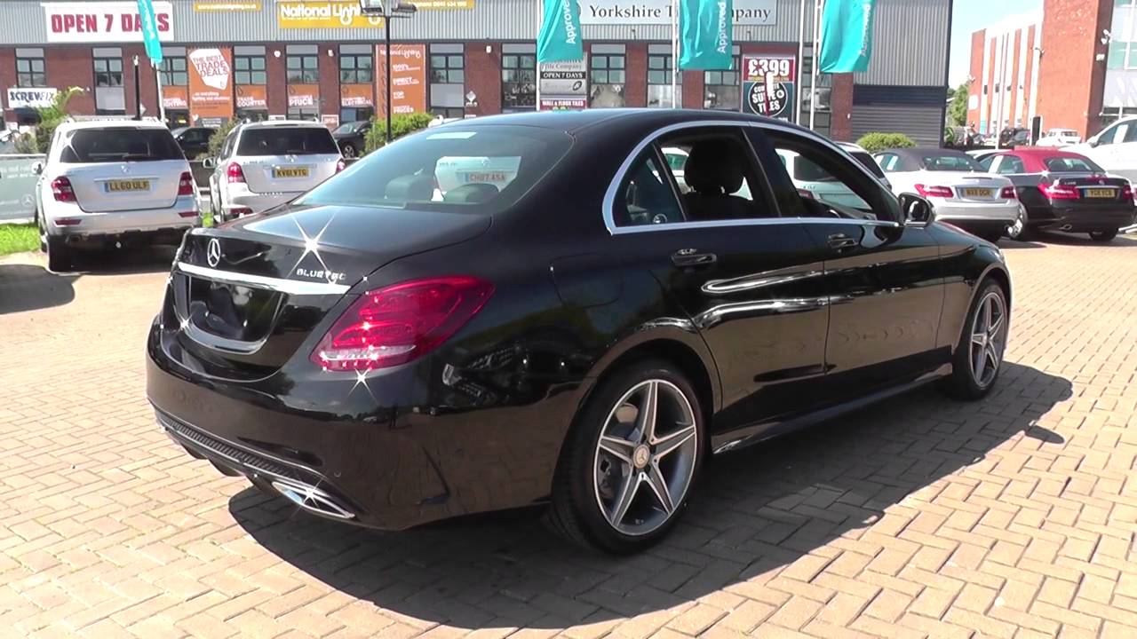 Mercedes-Benz C CLASS C220 BlueTEC AMG Line 4dr Auto U21723 - YouTube