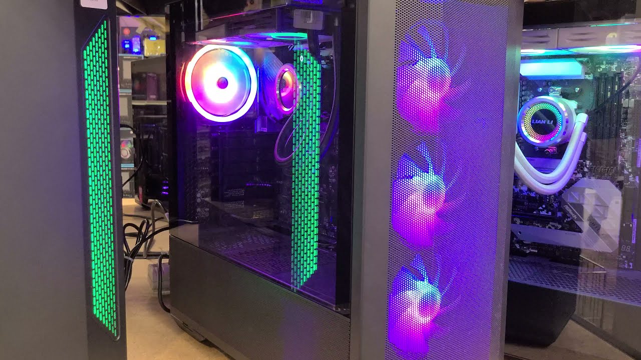 😮Micro Center PC Display Is Gorgeous - YouTube