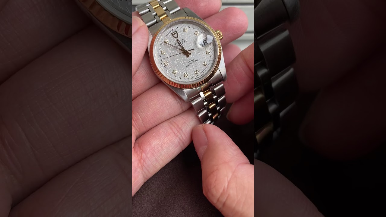 第122集 Tudor Prince 74033 /Rolex Datejust 最佳代替品/金銀潤/優質鑽石 - YouTube