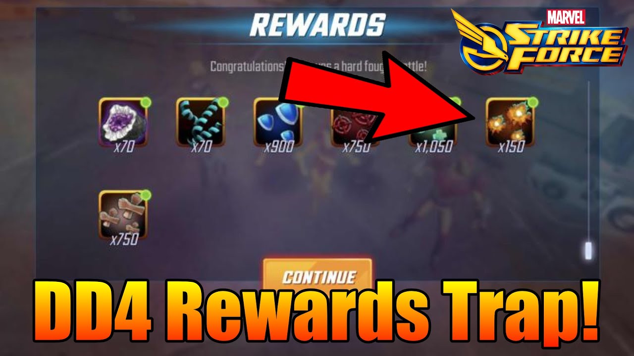 The DD4 Rewards Trap: Why Who You Bring Matters! - MSF - Marvel Strike ...