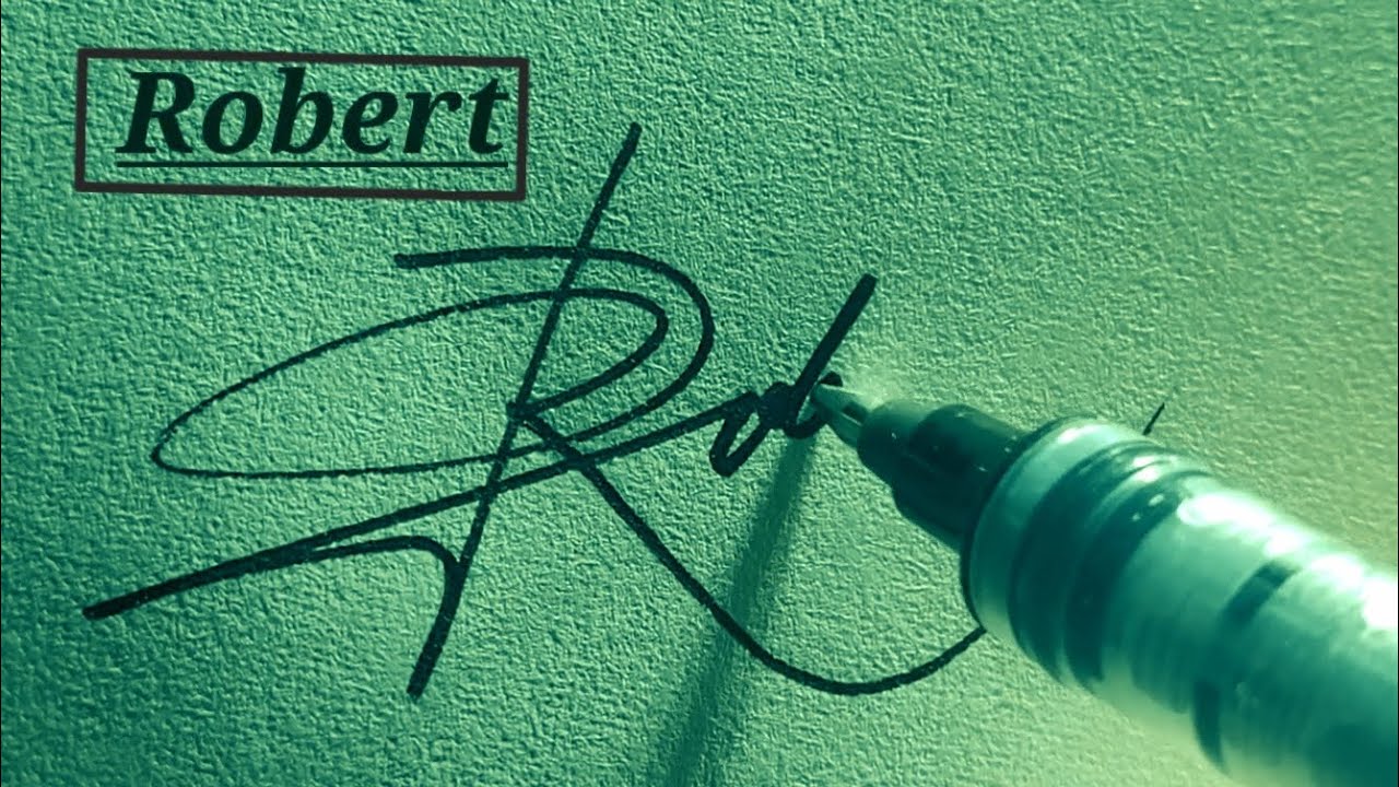 How to Design a Professional Signature 🏻 - YouTube
