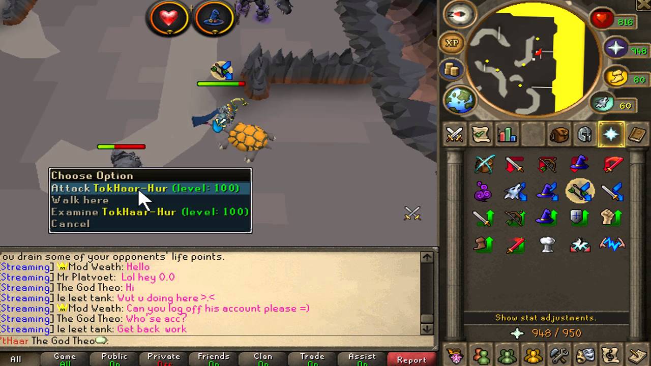 Kicked offline by Jagex Mods LOL - YouTube