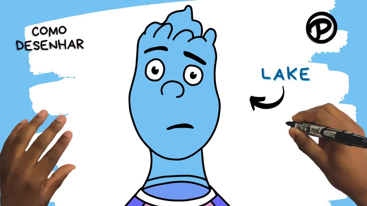 COMO DESENHAR O GOTA D'ÁGUA DO FILME ELEMENTOS DA DISNEY - YouTube