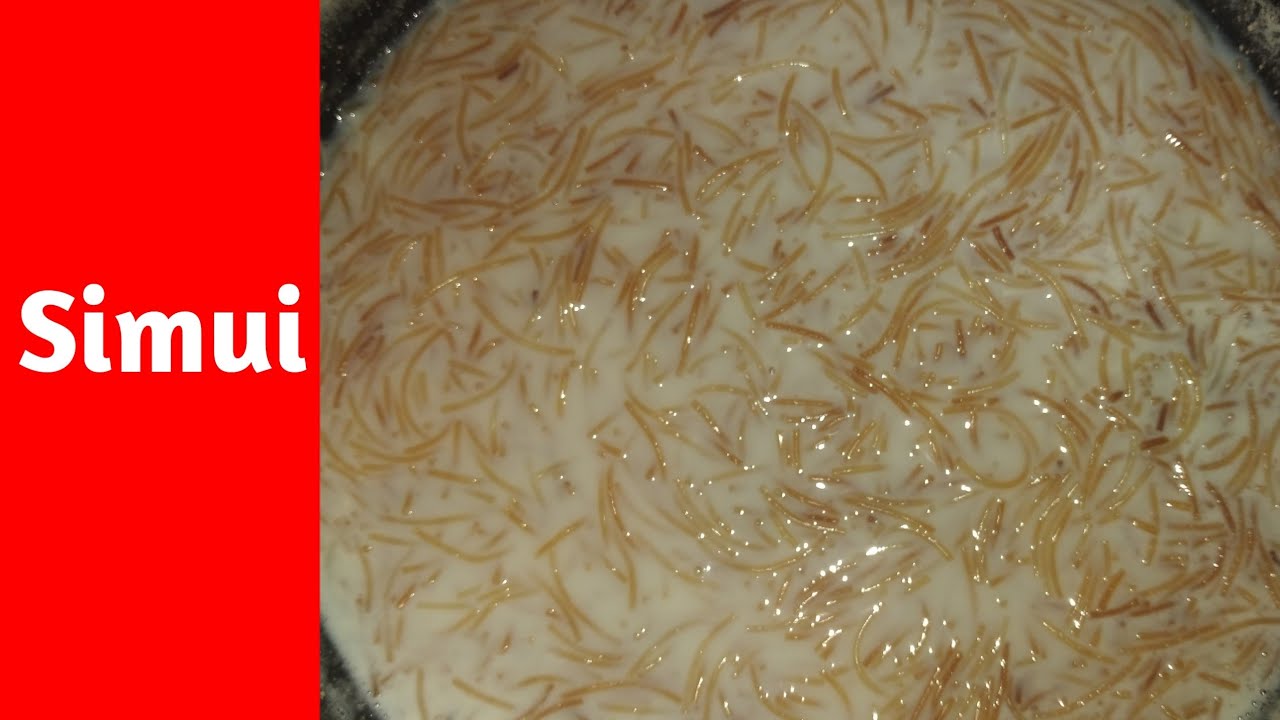 simui recipe. how to make simui.Nababi milk simui recipe - YouTube