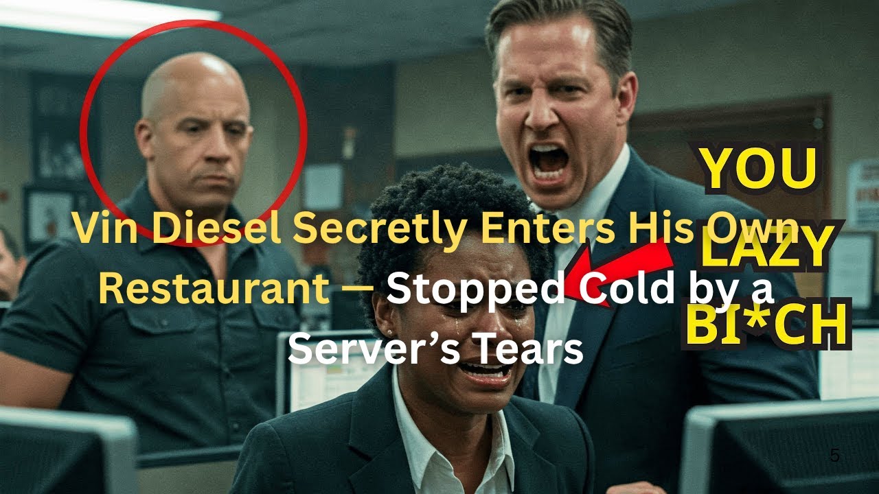 Vin Diesel Secretly Enters His Own Restaurant—Stops Cold When He Hears ...