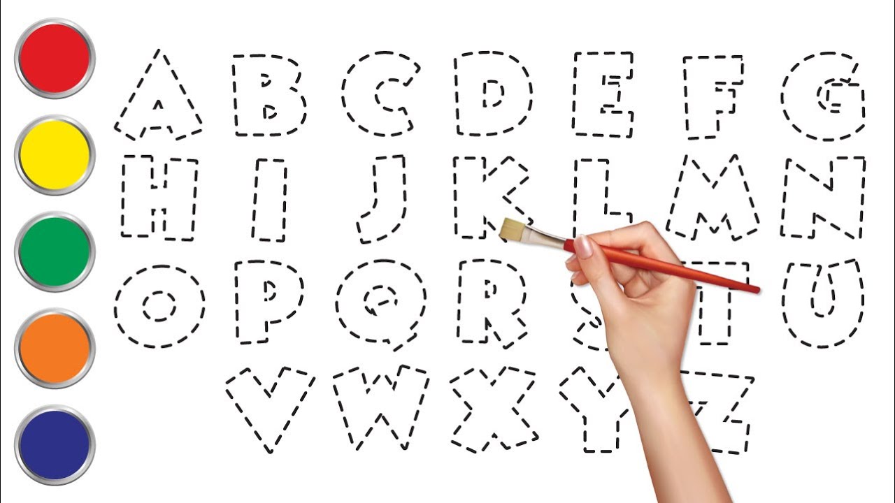 How to Write Letters for Children - Teaching Writing ABC for Preschool ...