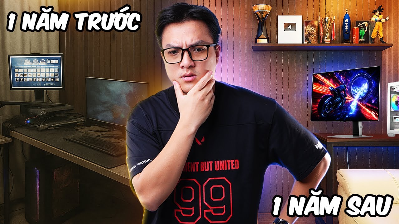 Phòng Stream Của TheAnh96 Có Gì Mới Sau 1 Năm - YouTube