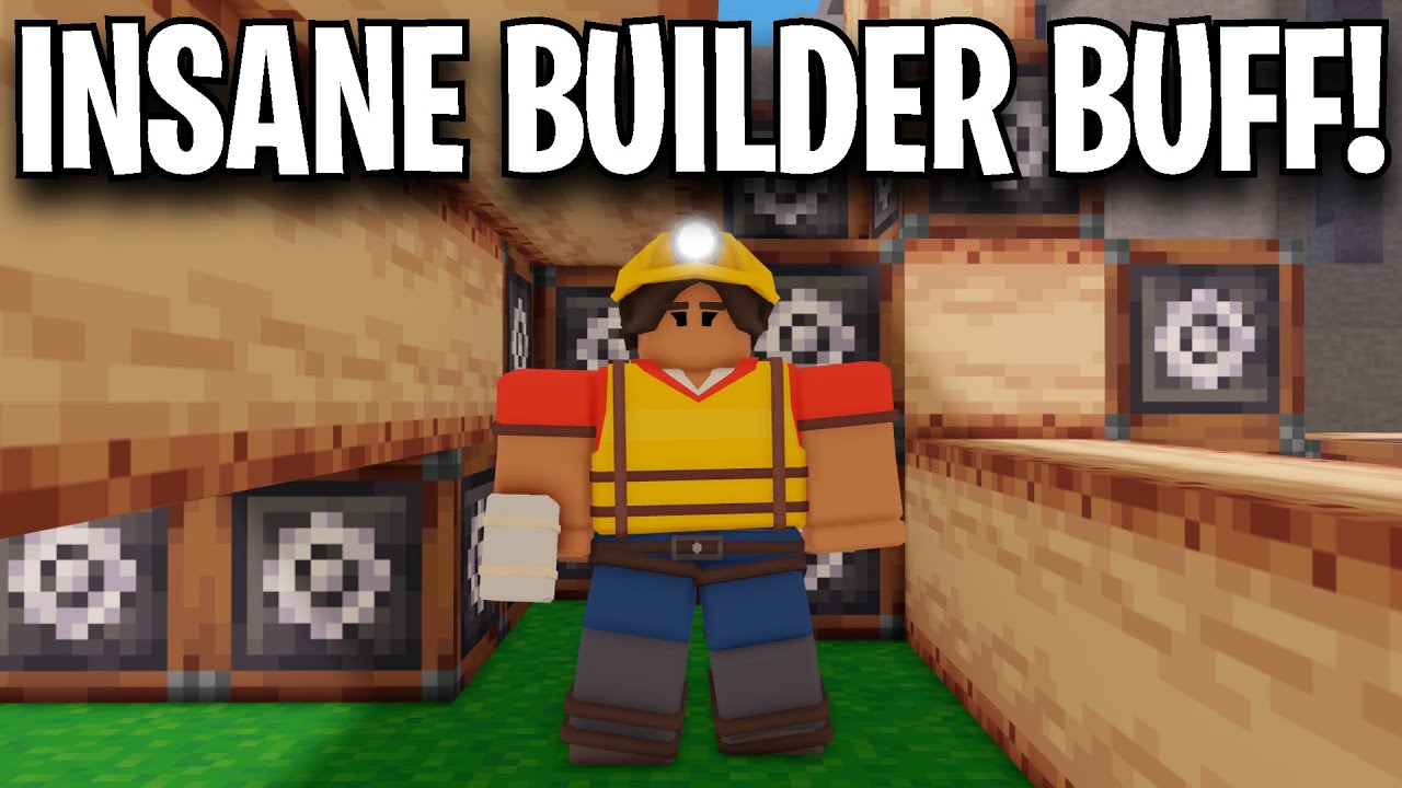 The New BUILDER BUFF Is INSANE! (Roblox Bedwars) - YouTube