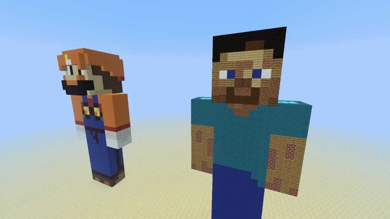 Mario vs Steve - Fight Night Friday - YouTube