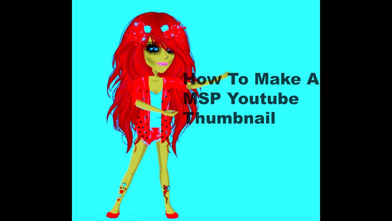 Tutorial: How To Make MSP Thumbnail :) - YouTube