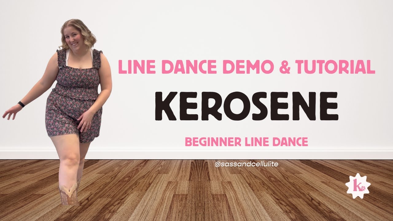 Kerosene - Line Dance Tutorial & Demo - YouTube