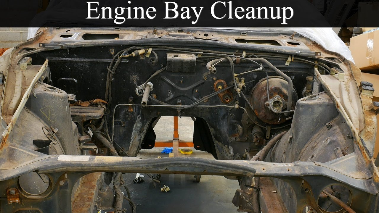 Engine Bay Cleanup - Datsun 280Z - YouTube