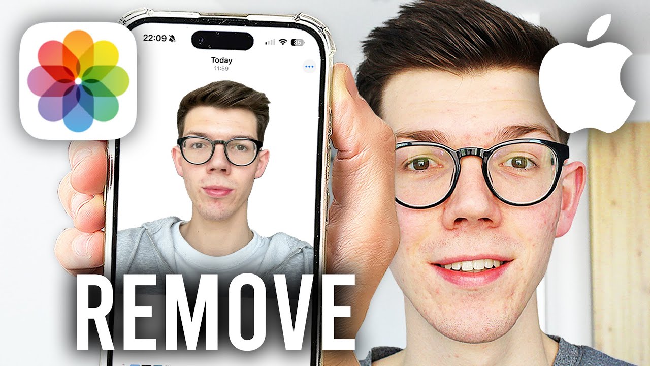 How To Remove Photo Background On iPhone - Step By Step - YouTube