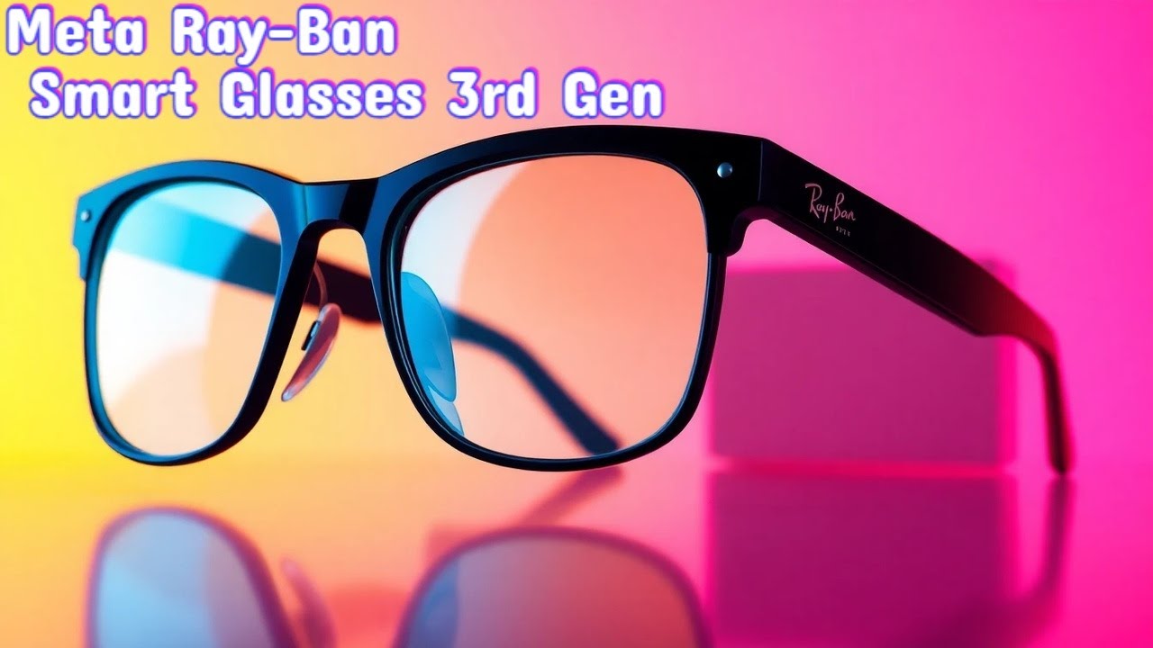 Meta's 3rd Gen Ray-Ban Smart Glasses a STEP AROUND True AR in 2025 !! - YouTube