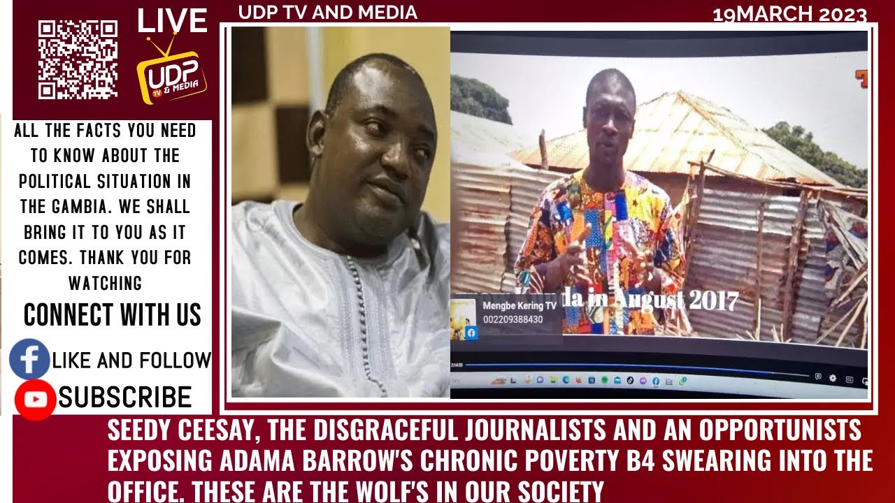 SEEDY CEESAY, THE DISGRACEFUL JOURNALISTS AND AN OPPORTUNISTS EXPOSING ...