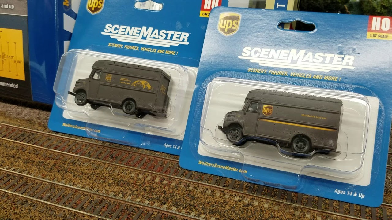 walthers UPS collection, comparison and review - YouTube