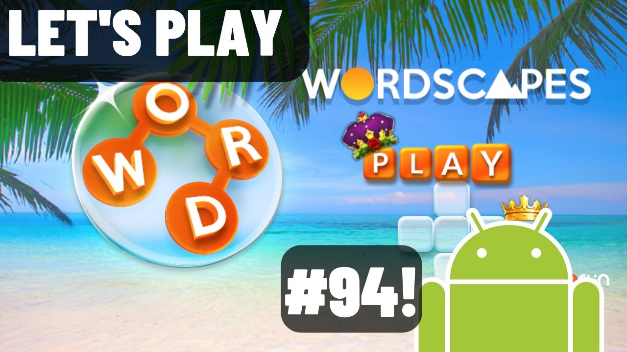 Wordscapes (Android): Level 142 - YouTube
