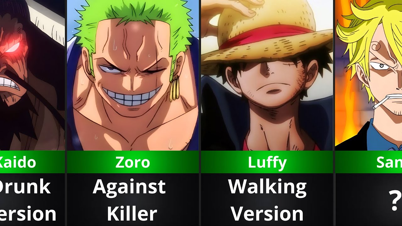 The Scariest Versions Of One Piece Characters - YouTube