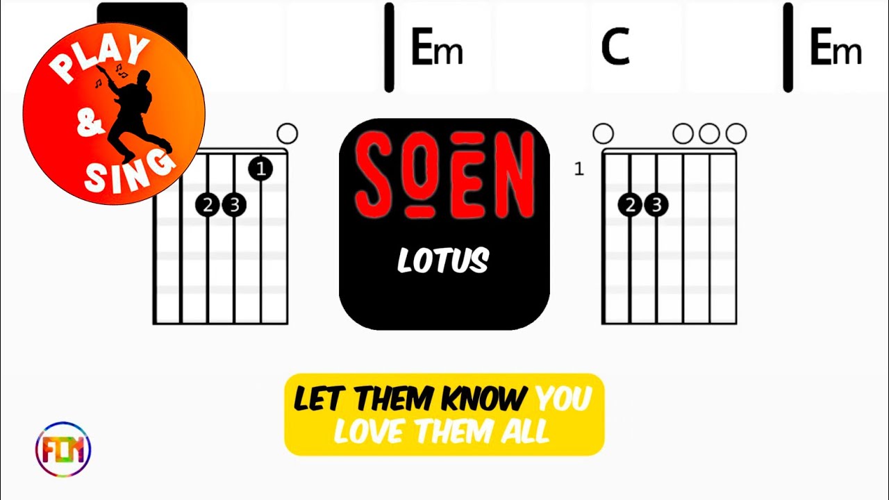 Soen - Lotus | Scrolling Guitar Chords & Lyrics - YouTube