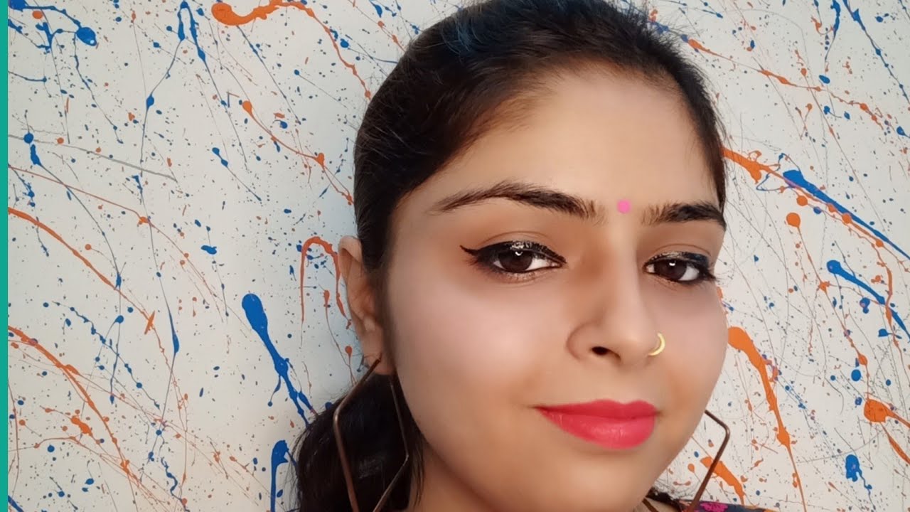 how to apply winged eyeliner for beginners/Mansi Goswami - YouTube