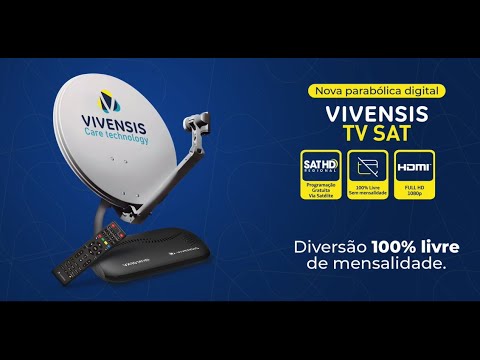 Conheça o Novo Receptor VIVENSIS TV SAT - YouTube