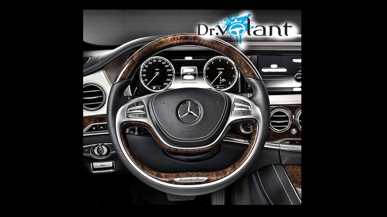 Jak sundat volant airbag Mercedes Benz S classe w222 - Dr.Volant - YouTube