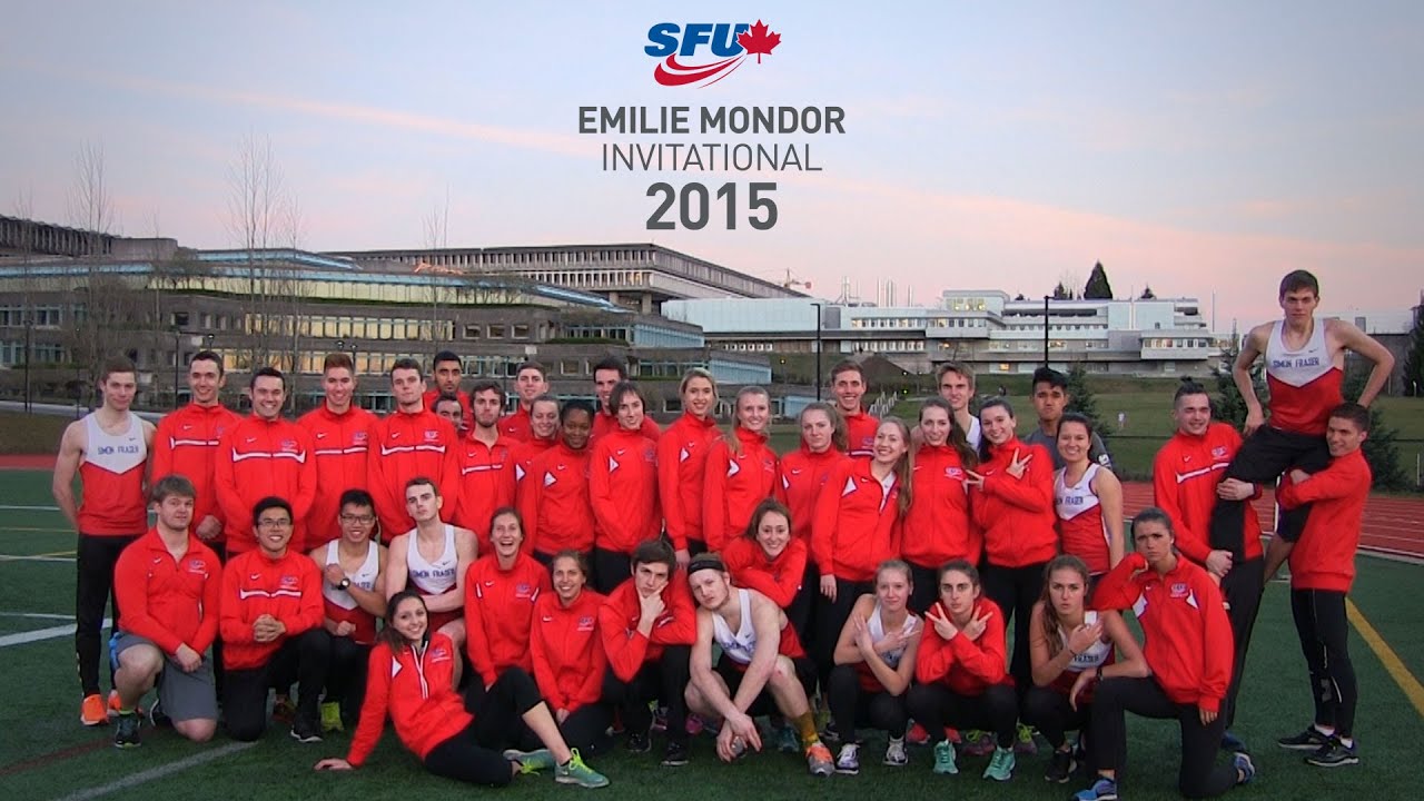 SFU Clan Track & Field: 2015 Emilie Mondor Invitational - YouTube