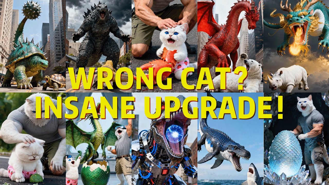 Don't you ever mess with my son!Or I will bring back the behemoth and flatten everything ...