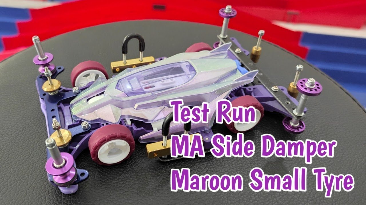 MA Side Damper Terbaik ku ... Cakep ... Serius deh ... Tamiya Mini4wd ...