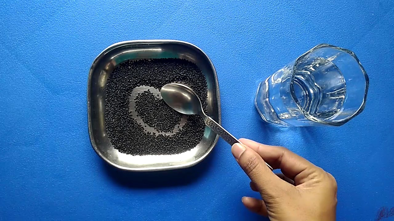 Preparation of Sabja Water - Drink in summer to reduce body heat. - YouTube