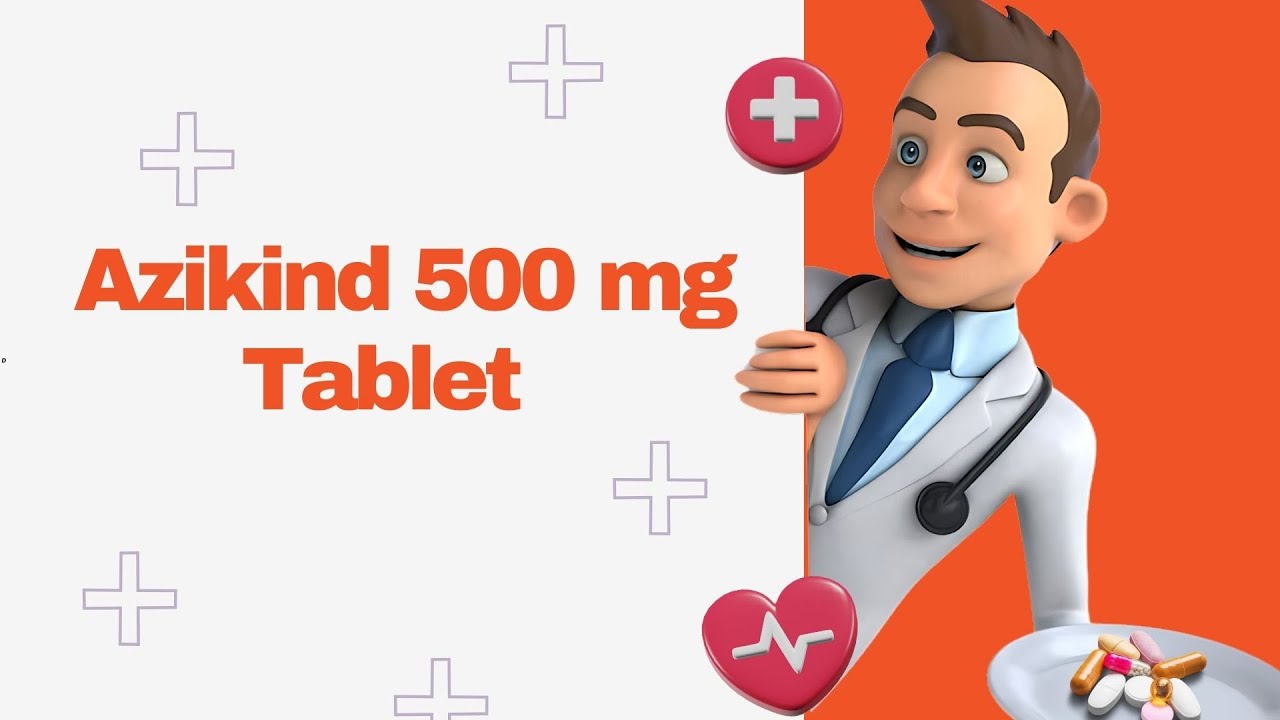 Azikind 500 mg Tablet - YouTube