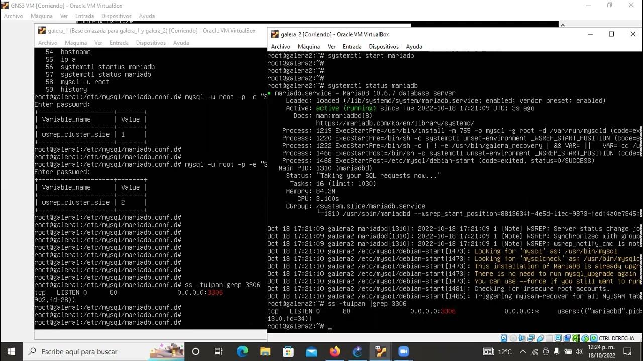 galera cluster nginx load balance by STEA Mexico - YouTube