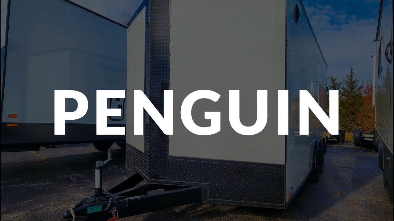 8.5'x16' Discovery Cargo Trailer (Penguin) - YouTube