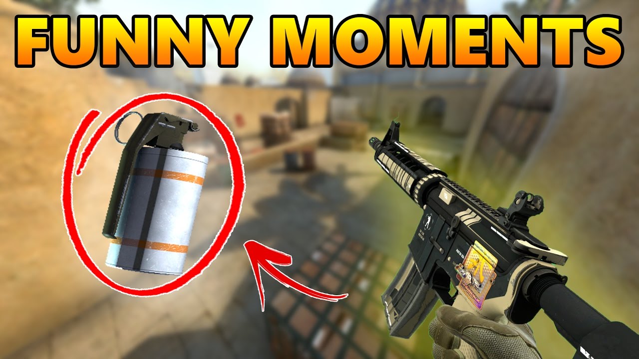 M4A4 SPRAY THROUGH THE SMOKE KILLING SPREE!!! CSGO FUNNY MOMENTS #40 ...